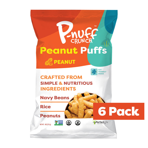 P-nuff Crunch Baked Peanut Puffs, Original Flavor
