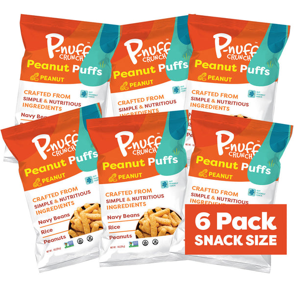 P-nuff Crunch Baked Peanut Puffs, Original Flavor
